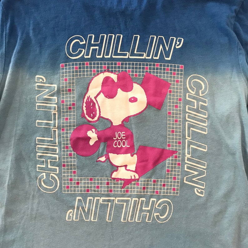 Snoopy Doghouse Peanuts Chillin Long Sleeve Shirt, Blue, Size Youth ...