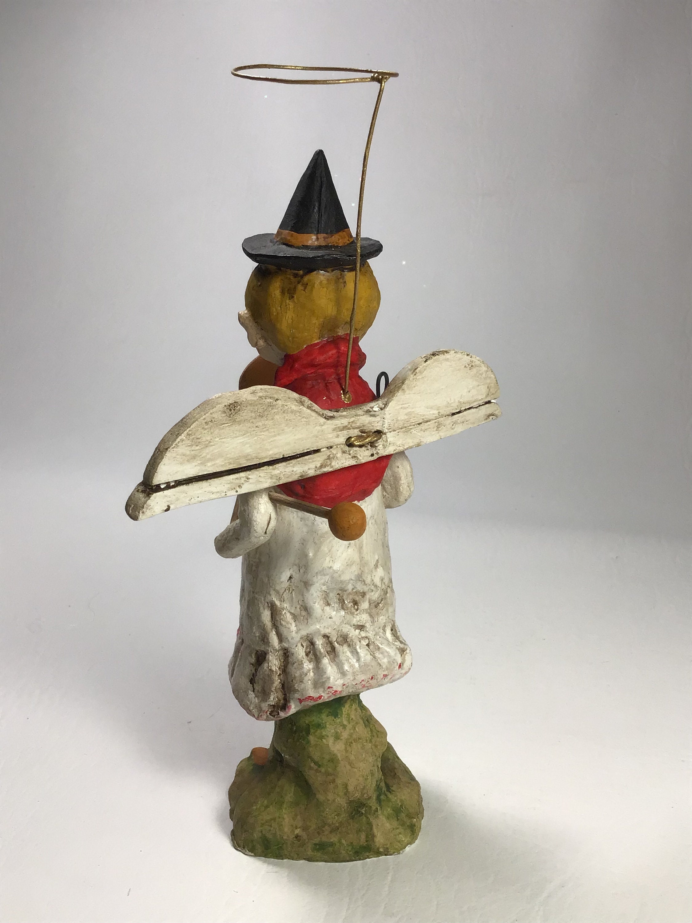 Vintage Debbee Thibault “little Dickens“ Paper Mache Composition Folk ...