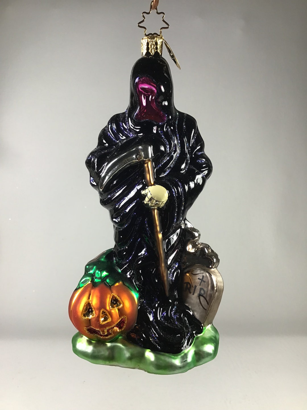 Christopher Radkos Grave Ghoul Mouth Blown Glass Halloween - Etsy