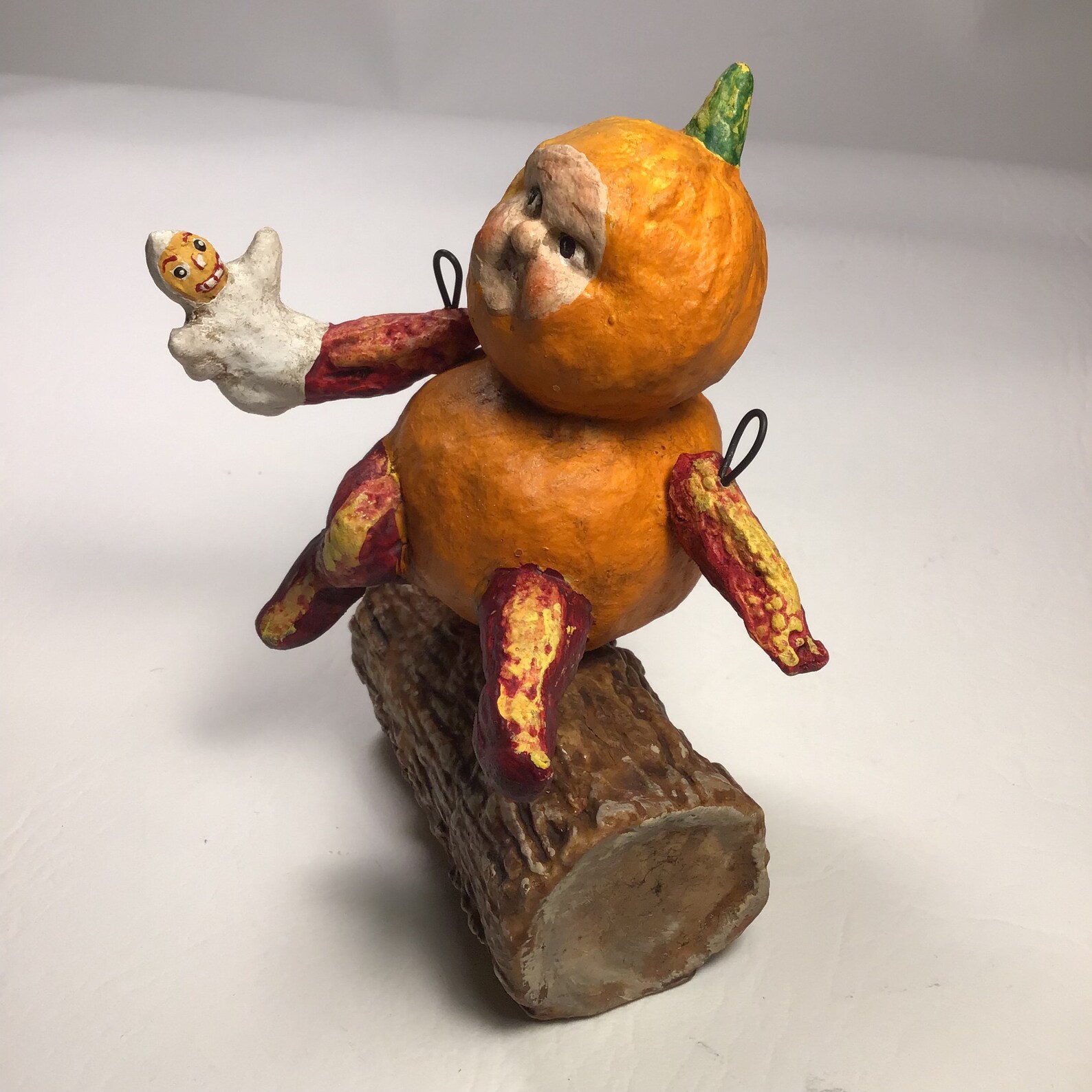 Debbee Thibaults Fiddle Dee Dee Paper Mache Composition - Etsy