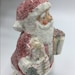 Santa Gift Giving by Teena Flanner OOAK Pulp Paper Mache Santa - Etsy
