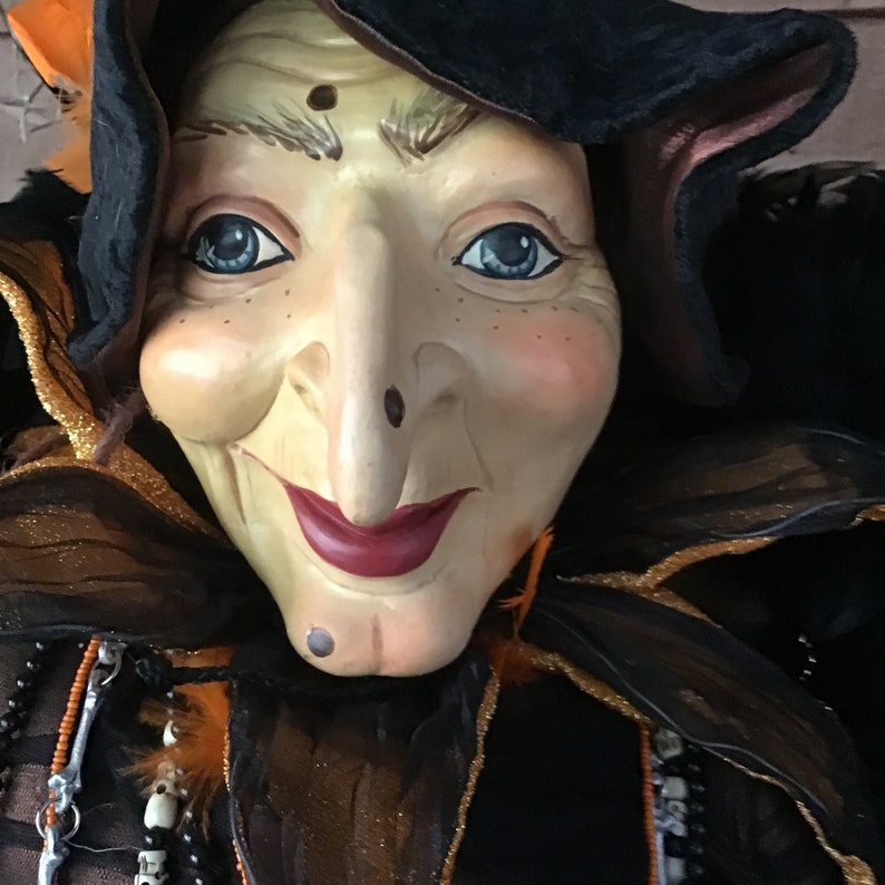 Katherines Collection Baba Yaga Life Size Witch Doll - Etsy