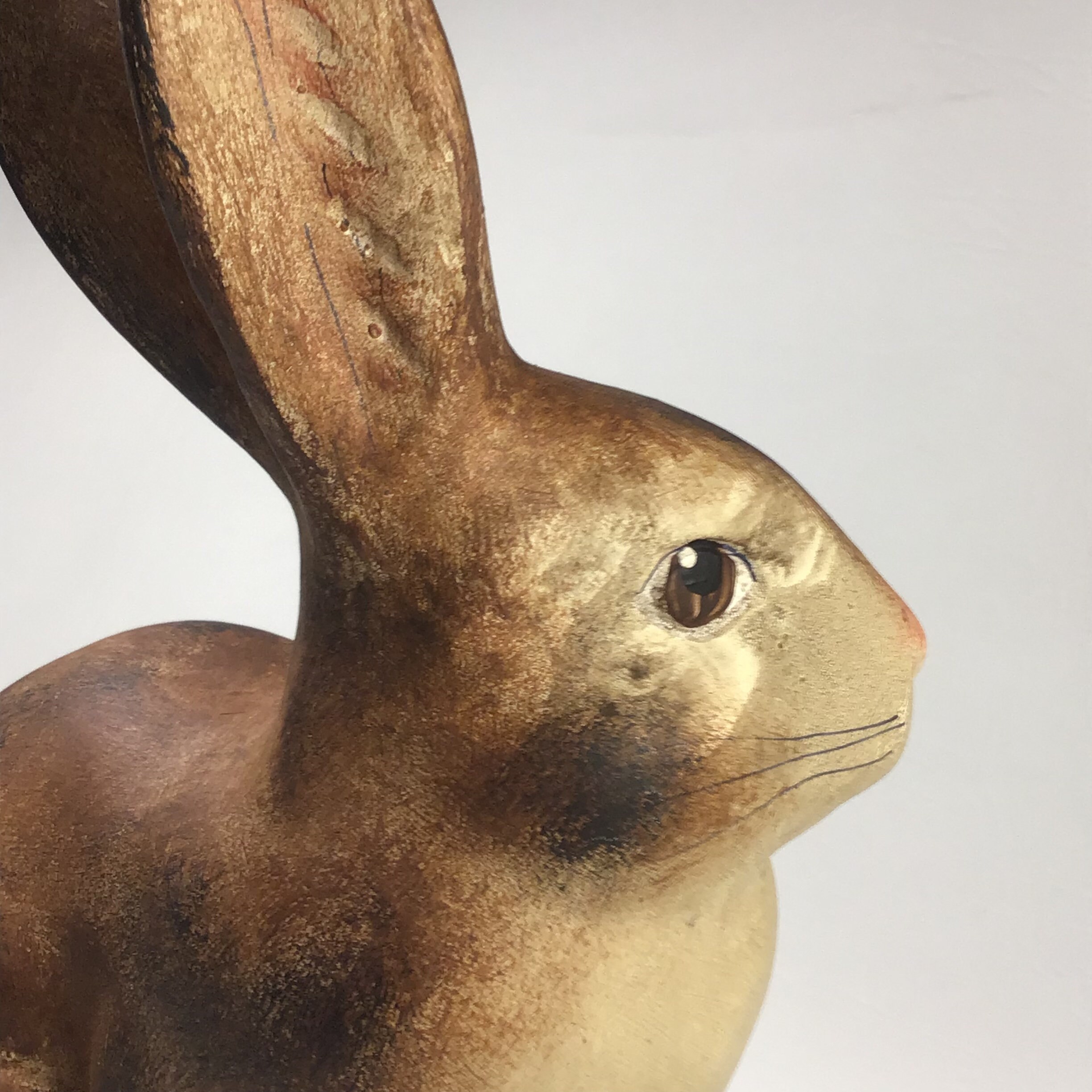 Walnut Ridge brown Hare Vintage Chalkware - Etsy