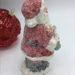 Santa Gift Giving by Teena Flanner OOAK Pulp Paper Mache Santa - Etsy