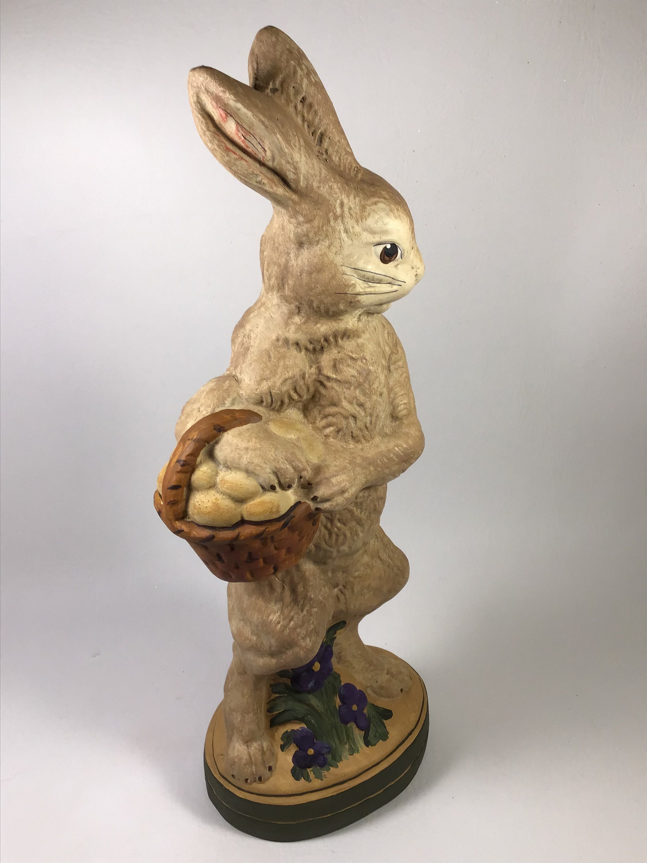 Vintage Walnut Ridge Chalkware Hare 2001 - Etsy
