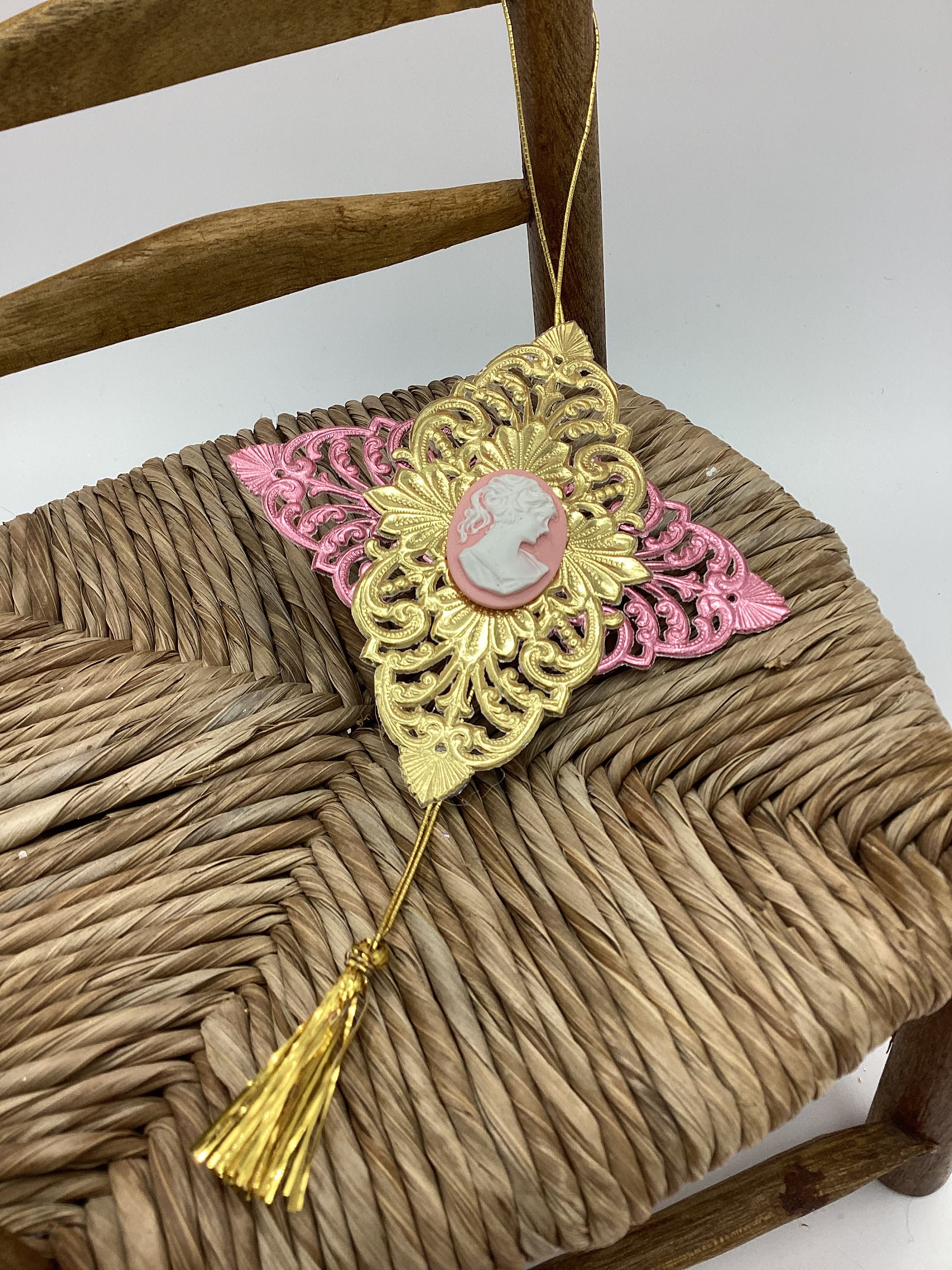 Valentine Be Mine Valentine Ornament Vintage Dresden Foil Trims - Etsy