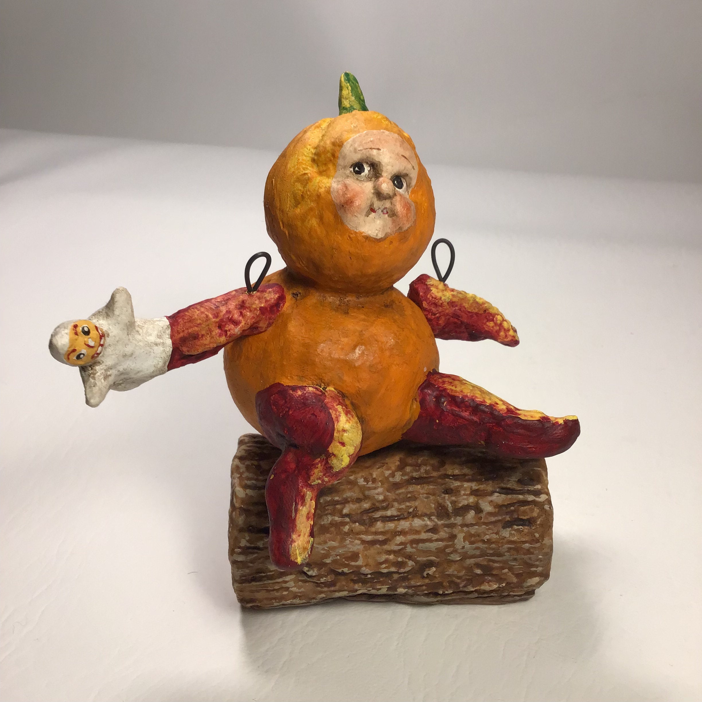 Debbee Thibaults Fiddle Dee Dee Paper Mache Composition - Etsy