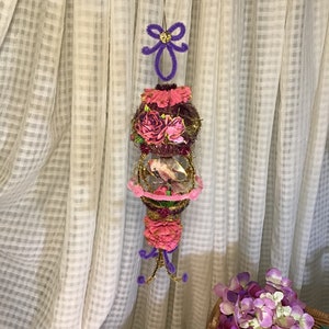 Victorian Dresden Valentine / Spring Ornament Fauna and Flora - Etsy