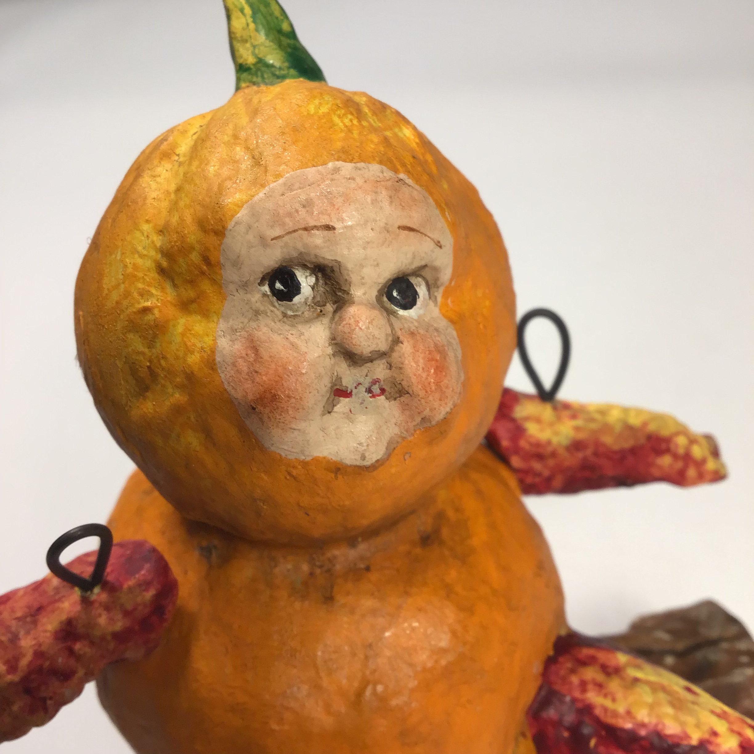 Debbee Thibaults Fiddle Dee Dee Paper Mache Composition - Etsy