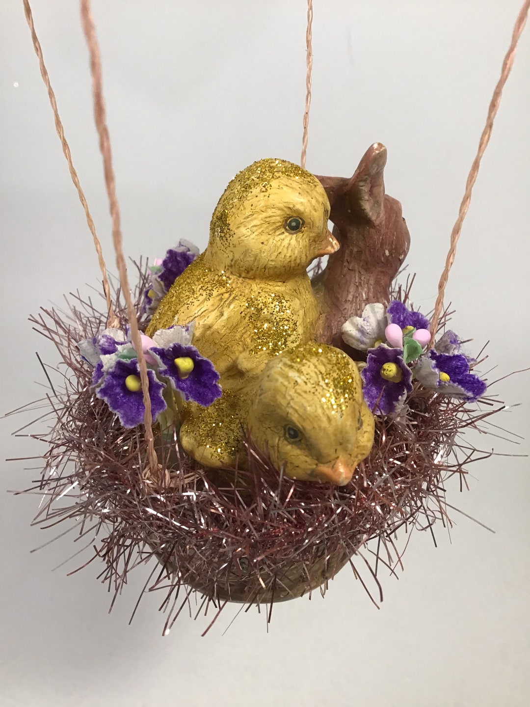 Bethany Lowes Vintage happy Easter Hot Air Balloon Float Spring Easter ...