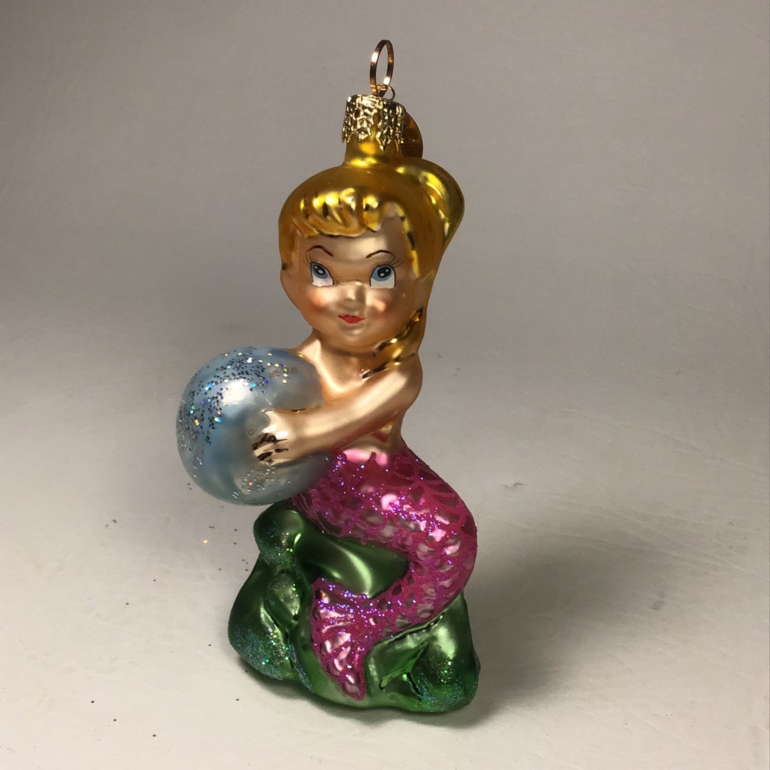 Christopher Radko Vintage Mermaid “ Pearl Girl “ A Real Beauty of the ...