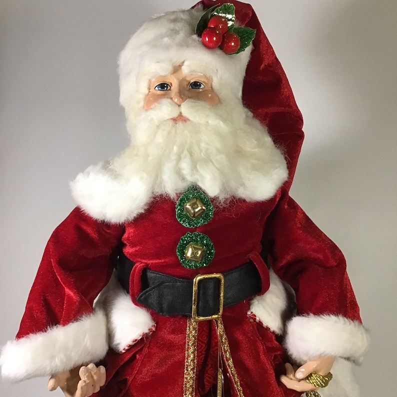 Katherines Collection north Pole Santa by Wayne Kleski - Etsy