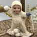 Teena Flanner Original Snowball Baby Vintage Paper Mache - Etsy