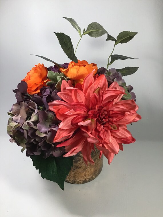 Compact French Style Permanent Floral Design - Etsy