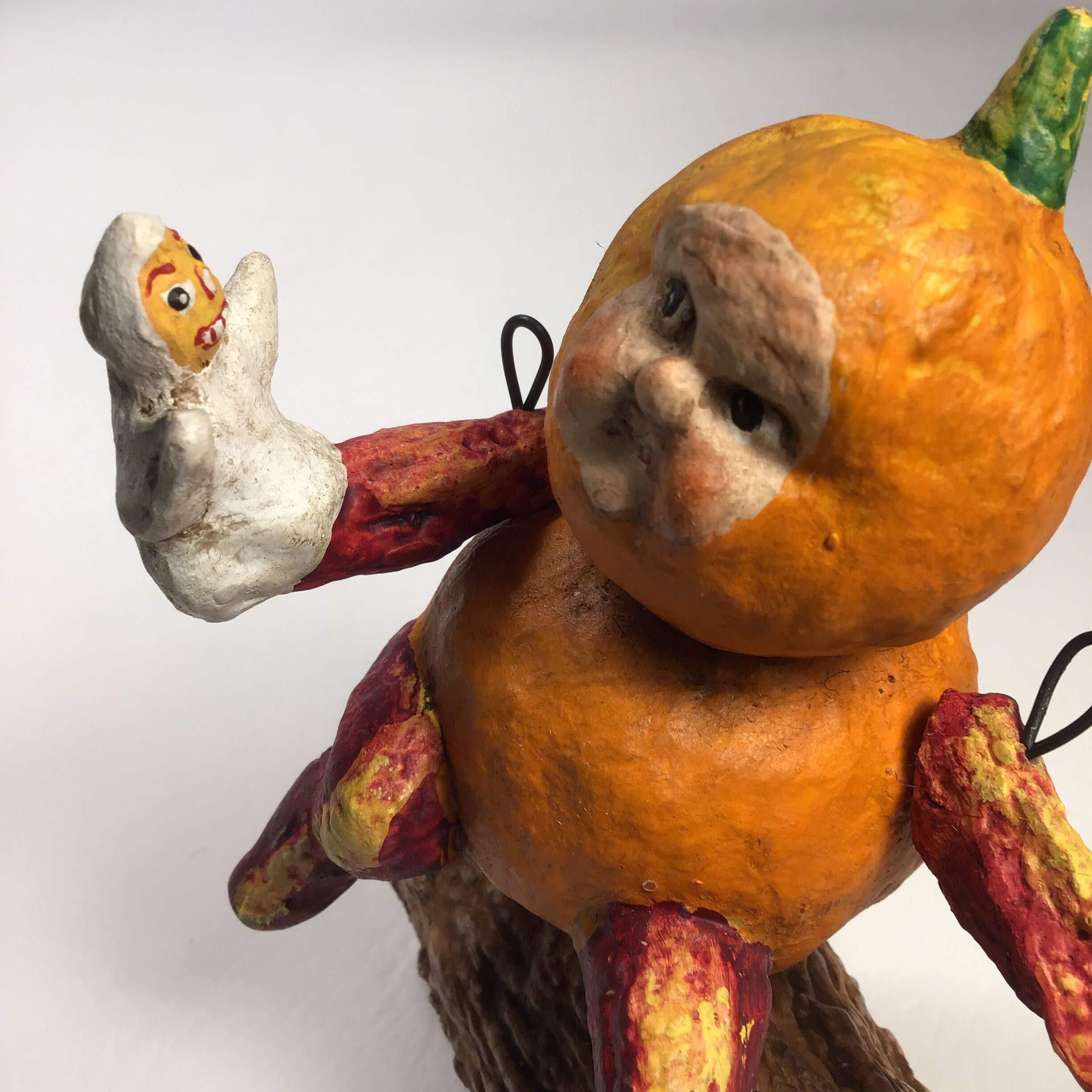 Debbee Thibaults Fiddle Dee Dee Paper Mache Composition - Etsy