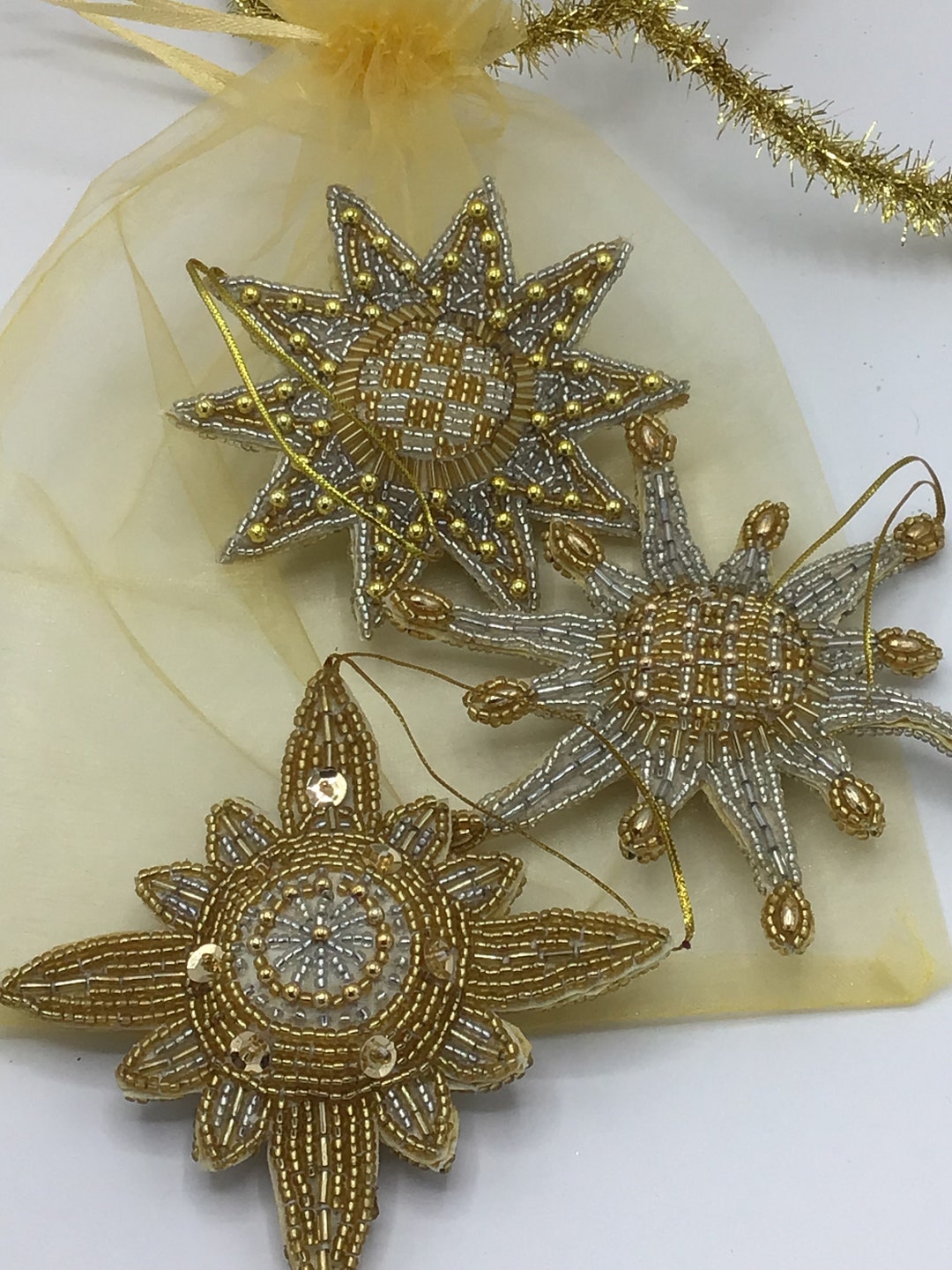 Starry Starry Night Beautiful Glass Beads and Sequins Will Delight ...