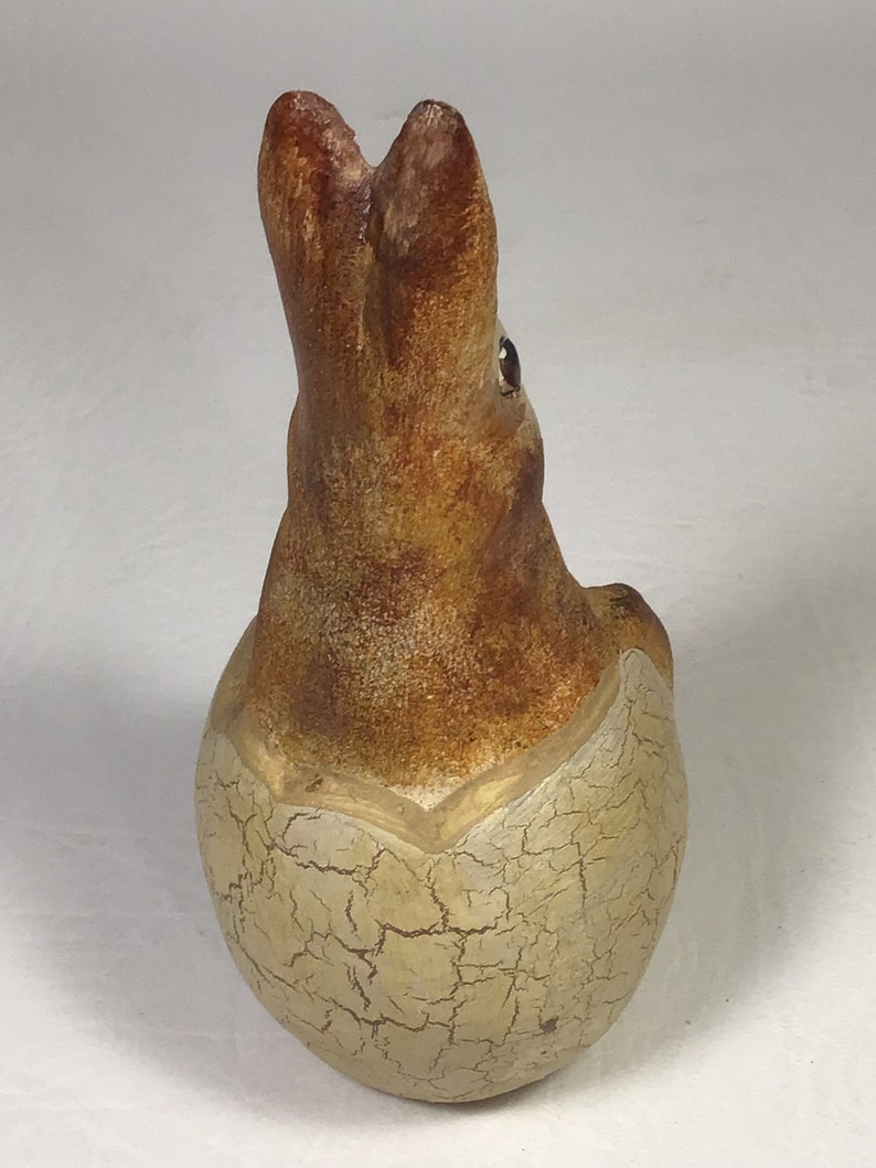 Walnut Ridge Bunny Chalkware Collectible Signed by Artist 2001 - Etsy