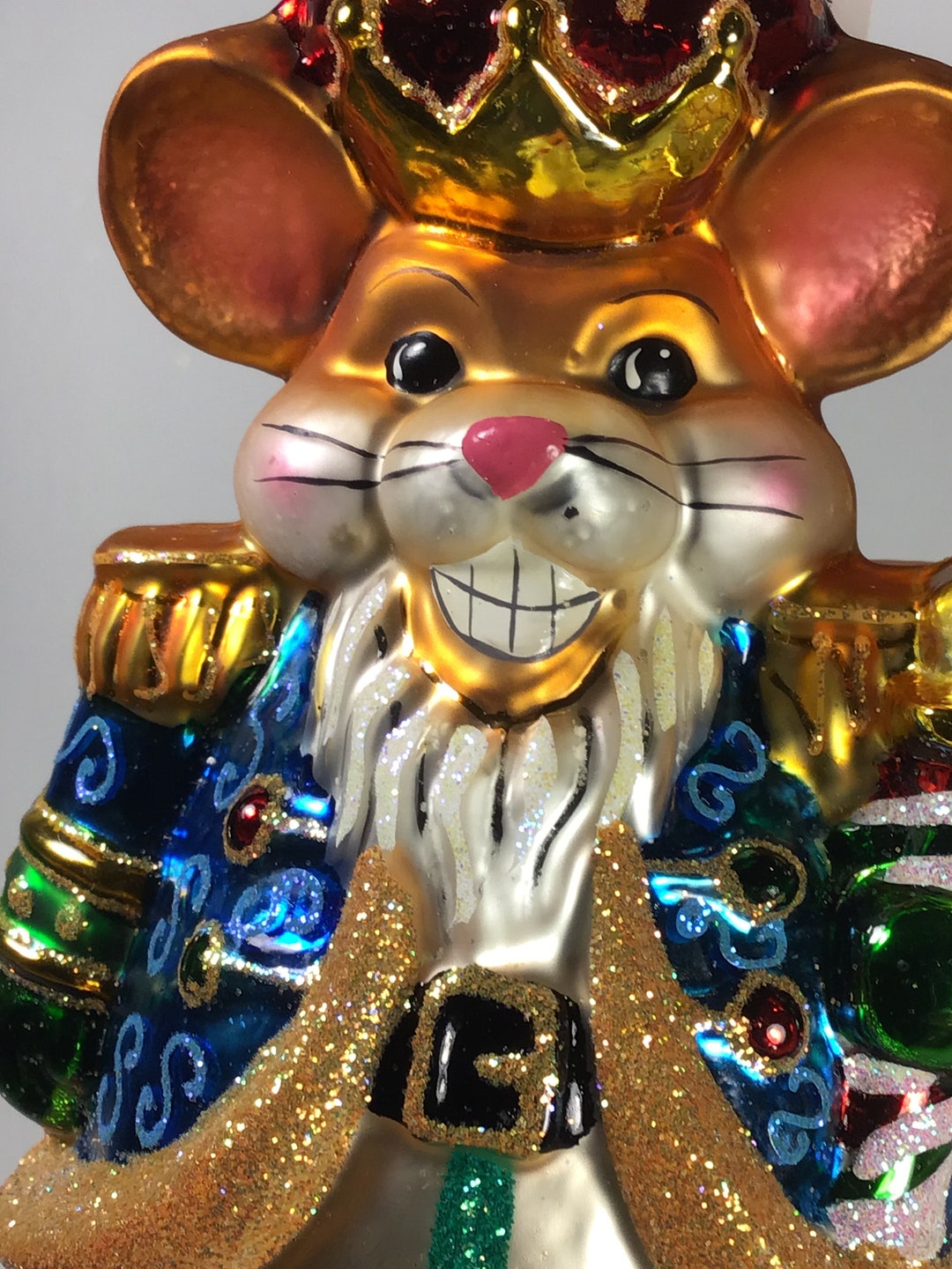Christopher Radko Vintage mouse Cracker From the 20th. Anniversary ...