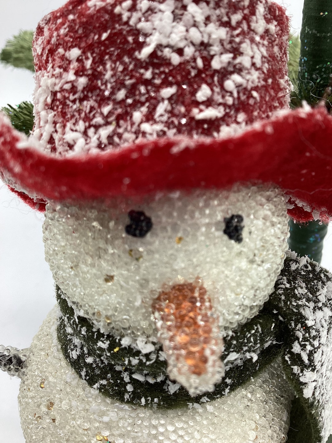 Snowman Midwest of Cannon Falls Vintage Poly Bead - Etsy