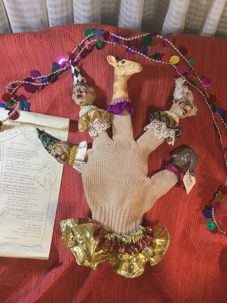 Hand Puppet Katherines Collection Vintage Renaissance Circus by Wayne ...