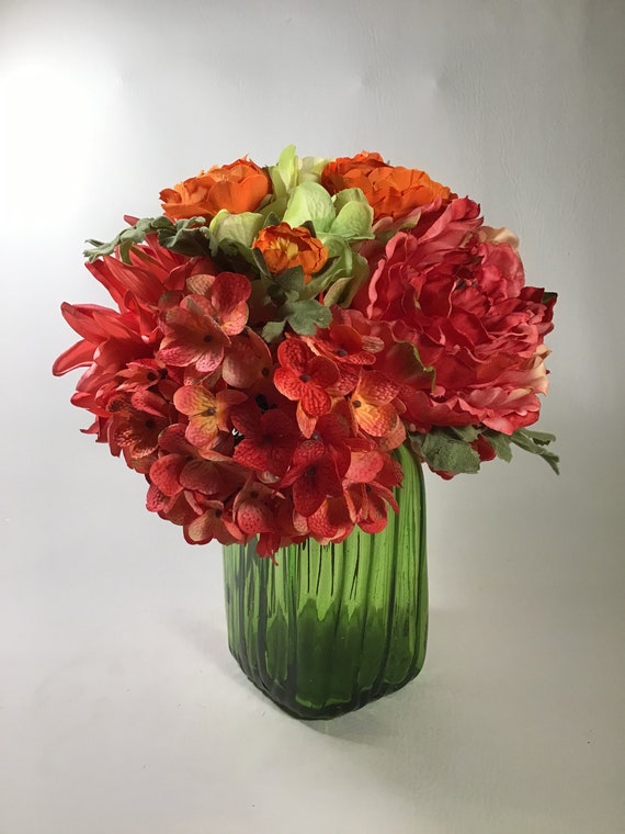 Compact French Style Flower Arrangement