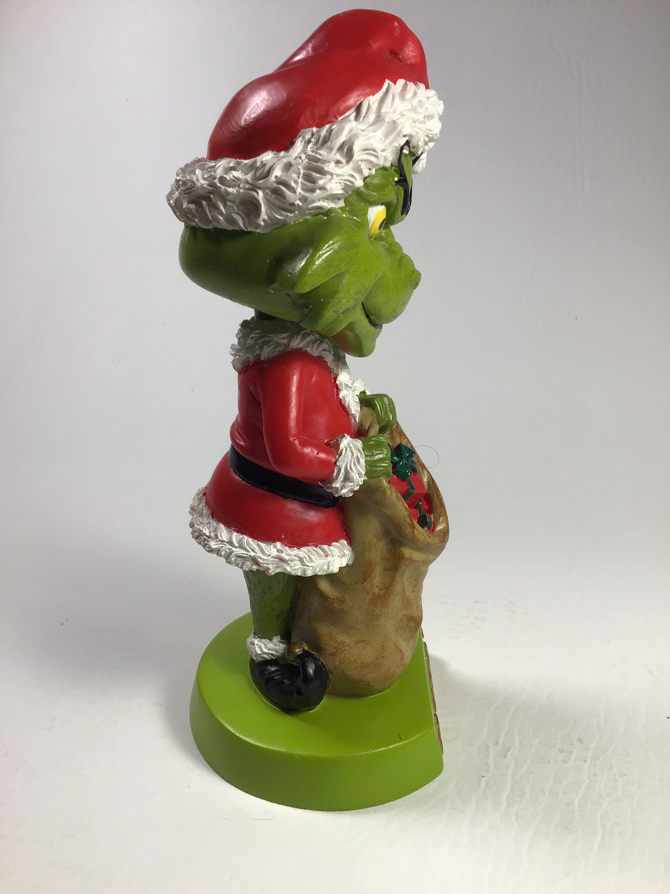 Grinch Bobble Head - Etsy