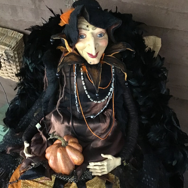 Katherines Collection Baba Yaga Life Size Witch Doll - Etsy
