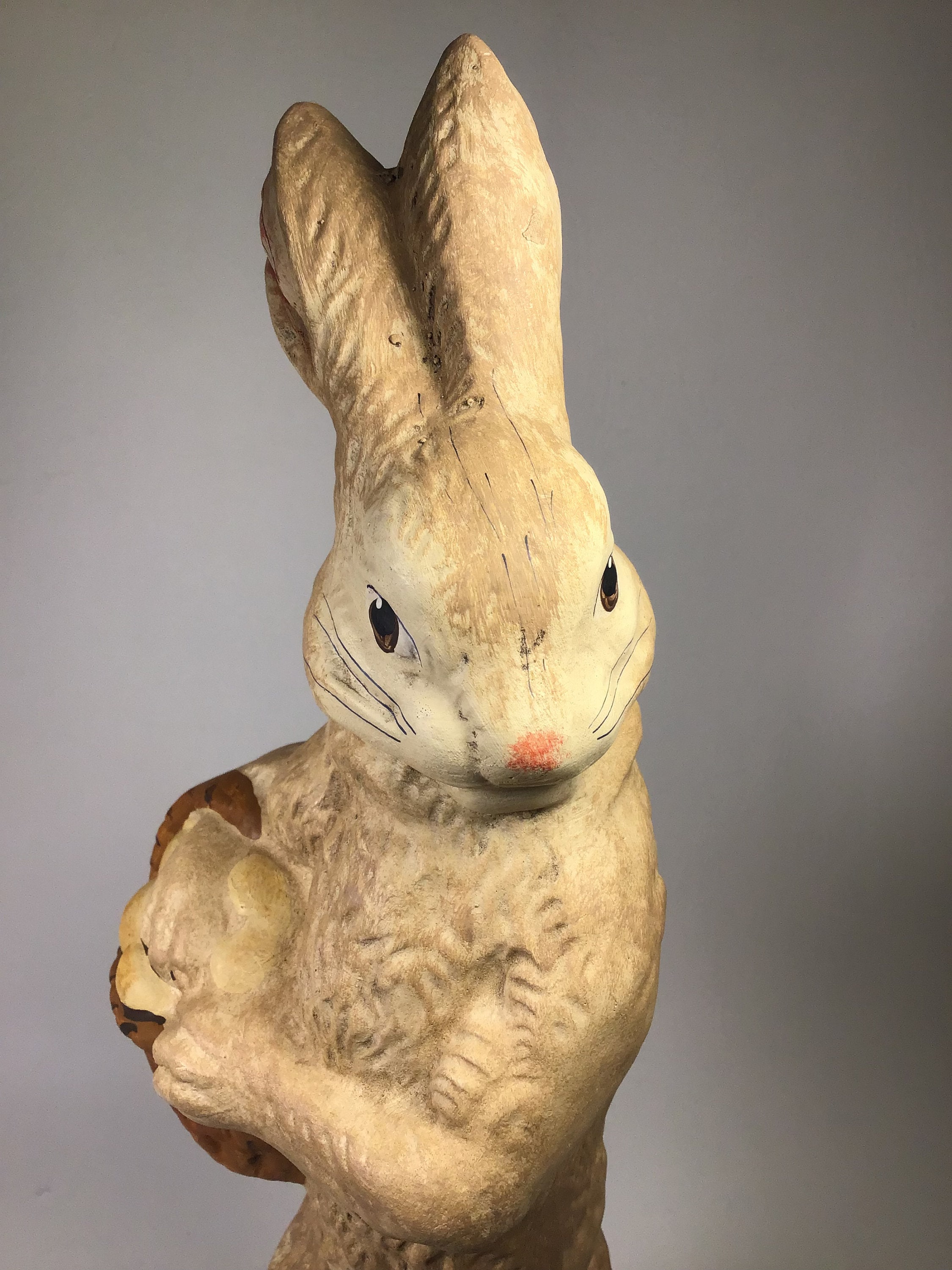 Vintage Walnut Ridge Chalkware Hare 2001 - Etsy