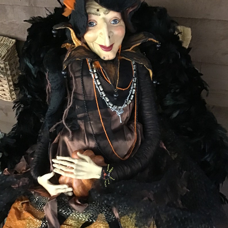 Katherines Collection Baba Yaga Life Size Witch Doll - Etsy