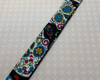 Sugar Skull Lanyard - Etsy
