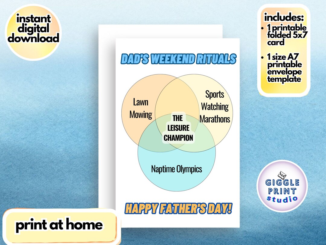 DIY Father's Day Card | Last Minute Father's Day Card | Punny Father's ...