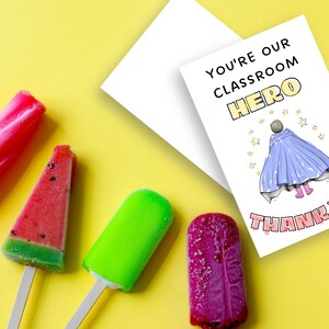 DIY Teacher Appreciation Card | Last Minute Teacher Thank You Card ...