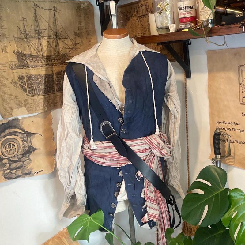 Jack Sparrow Costume - Etsy