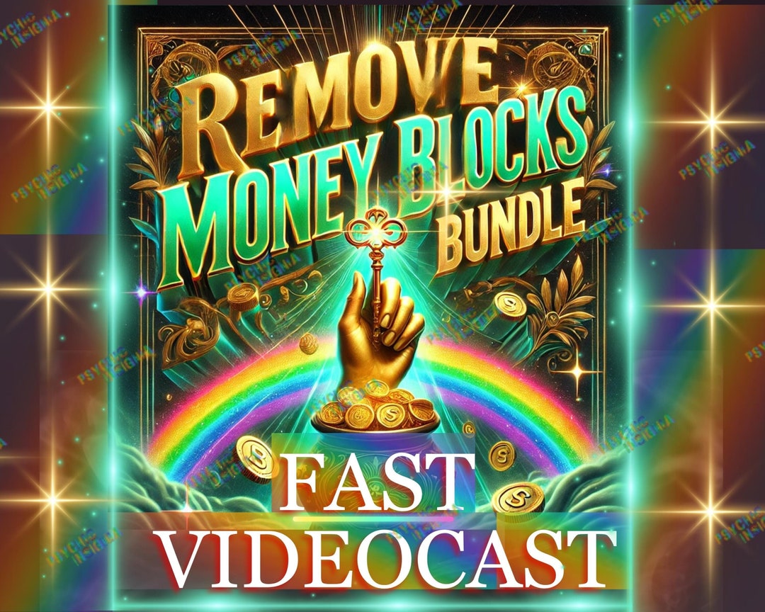 REMOVE MONEY BLOCKS Bundle, 2 Different Cast, Videocast - Etsy