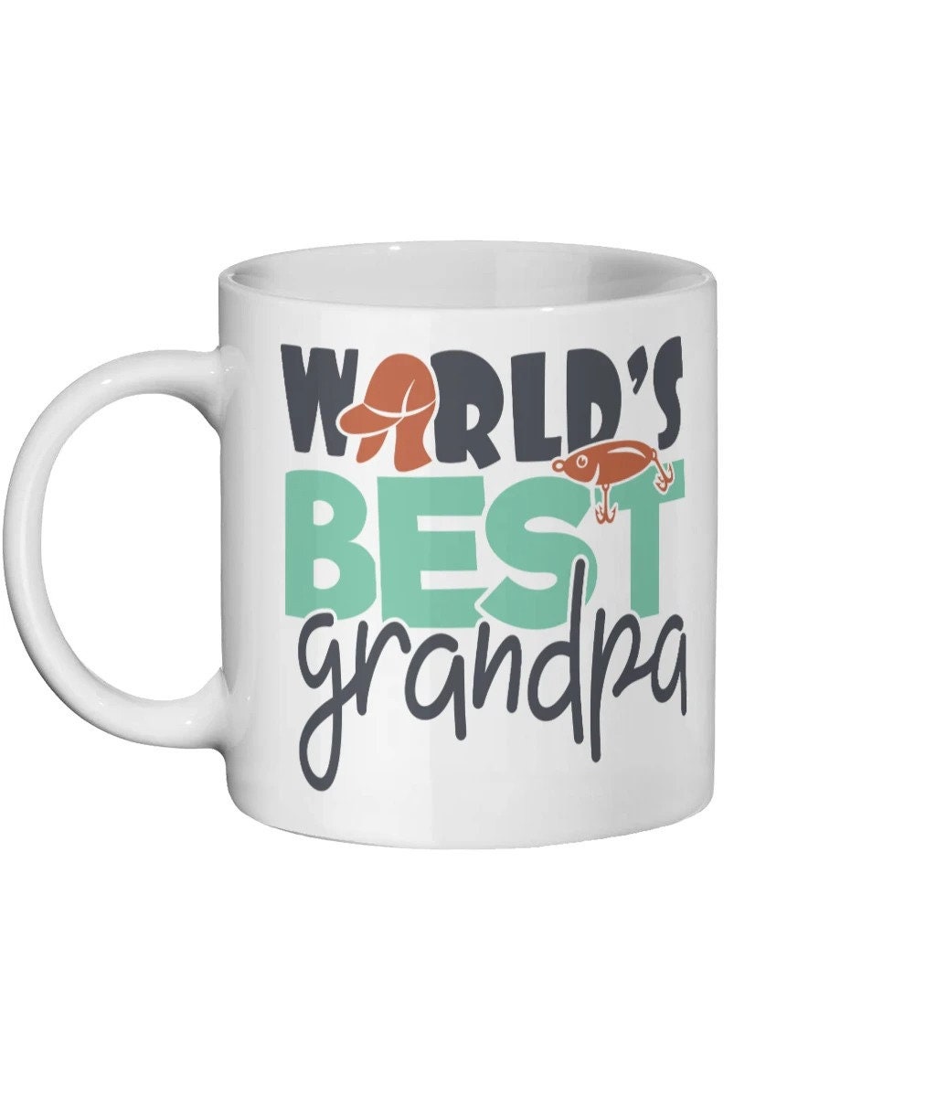 Personalised Custom Coffee Mug Worlds Best Grandpa Etsy