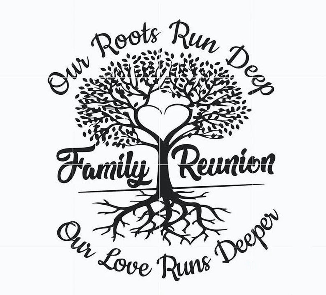 Our Roots Run Deep Family Reunion Our Love Runs Deeper Svg - Etsy Australia