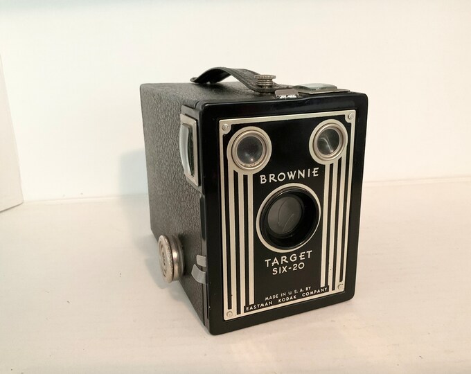 Antique 40s Camera Brownie Target Six-20 Eastman Kodak Co Art Deco - Etsy