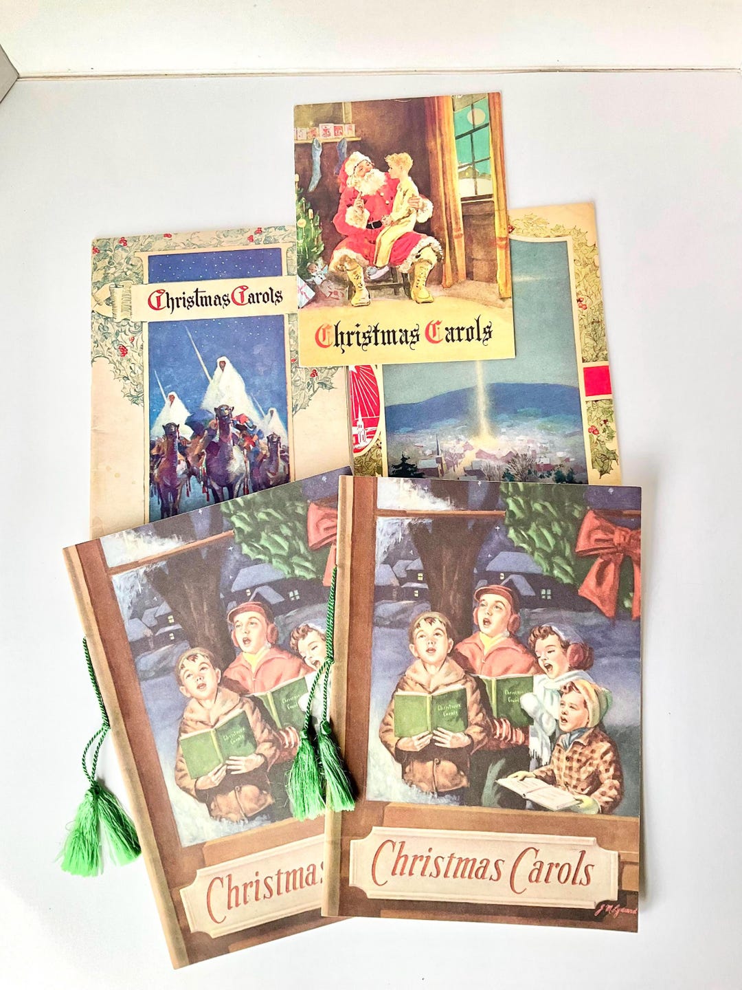 Vintage 40s 50s Books Caroling Songs Choice of 5 - Etsy