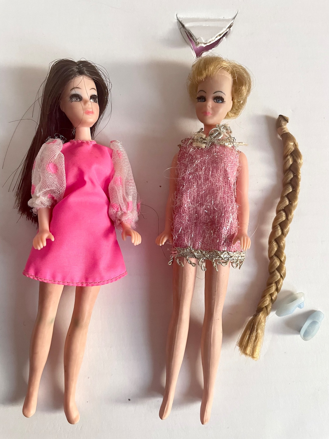 Vintage 70s Dolls Topper Dawn Head to Toe and Angie 6 - Etsy
