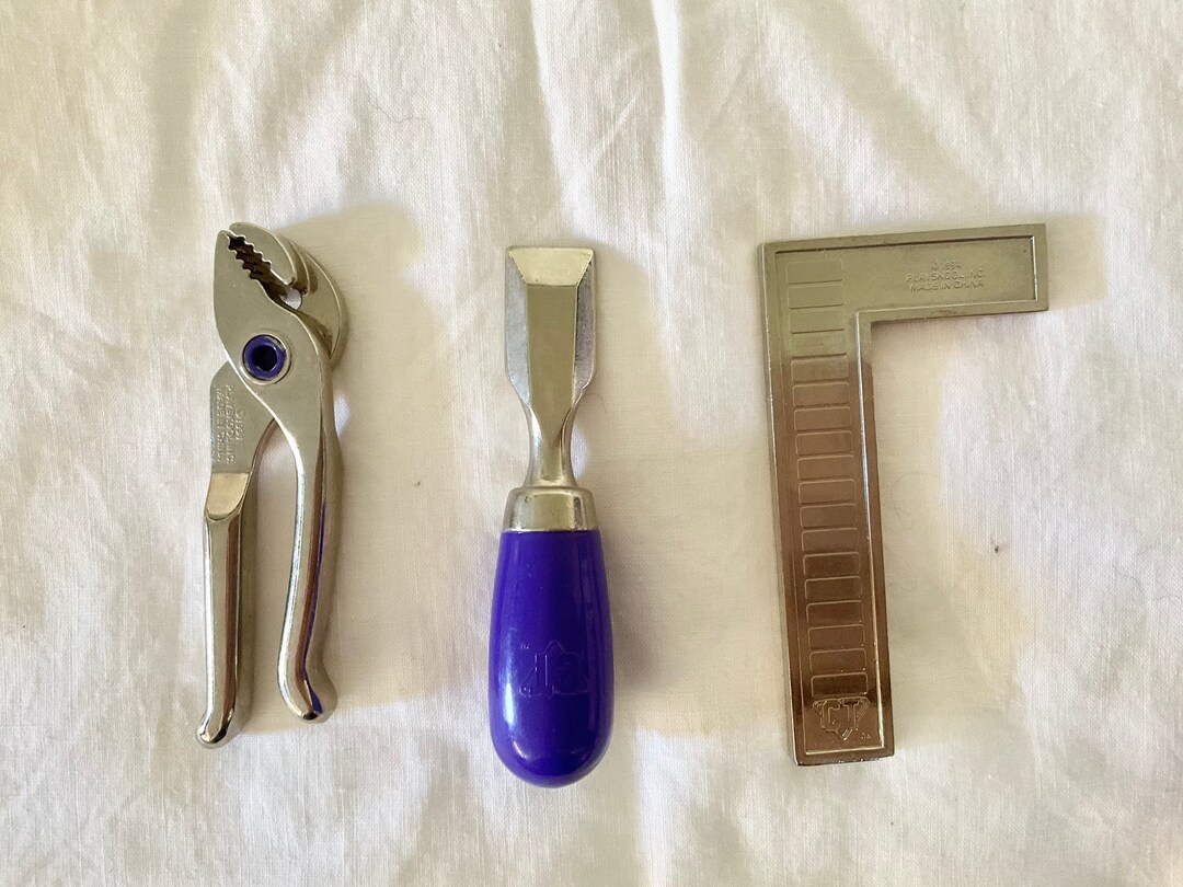 Vintage 90s Playskool Cool Tools Set of 3 - Etsy