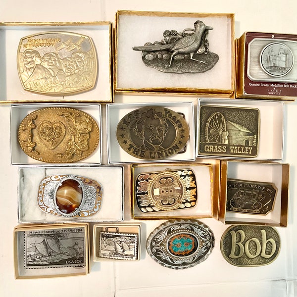 Vintage Belt Buckle - Etsy