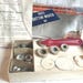 Vintage 40s 50s Button Maker Kit Dritz Economy Model Covered Buttons - Etsy