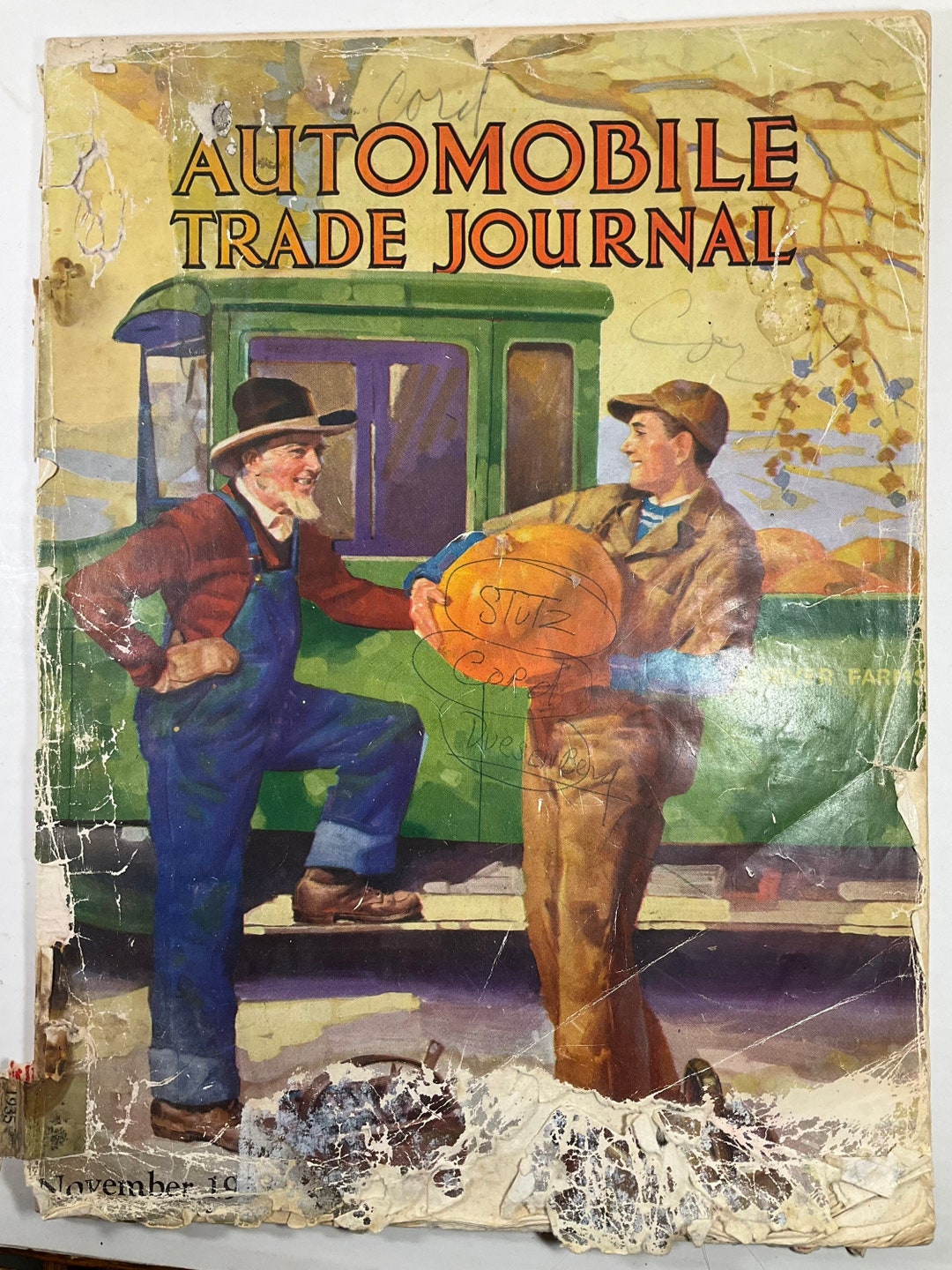 Vintage 30s Automobile Trader Journal Magazine November 1935 - Etsy