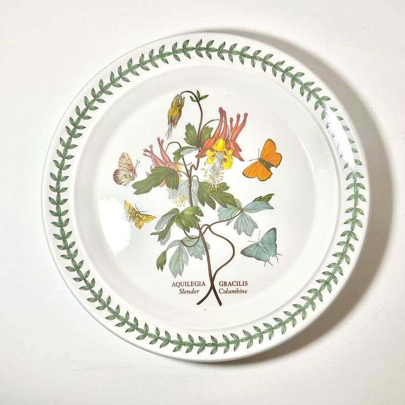 Botanical Plates - Etsy
