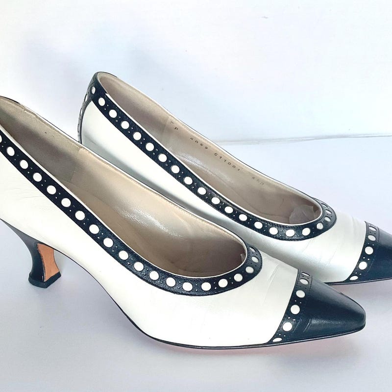 Spectator Pumps - Etsy