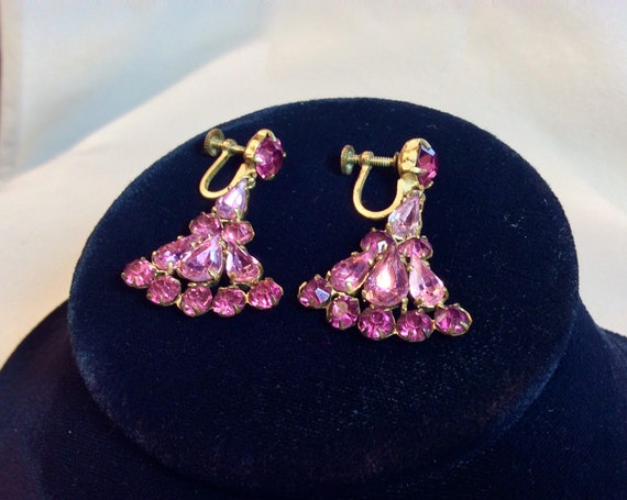 antique 1920s purple crystal - Gem