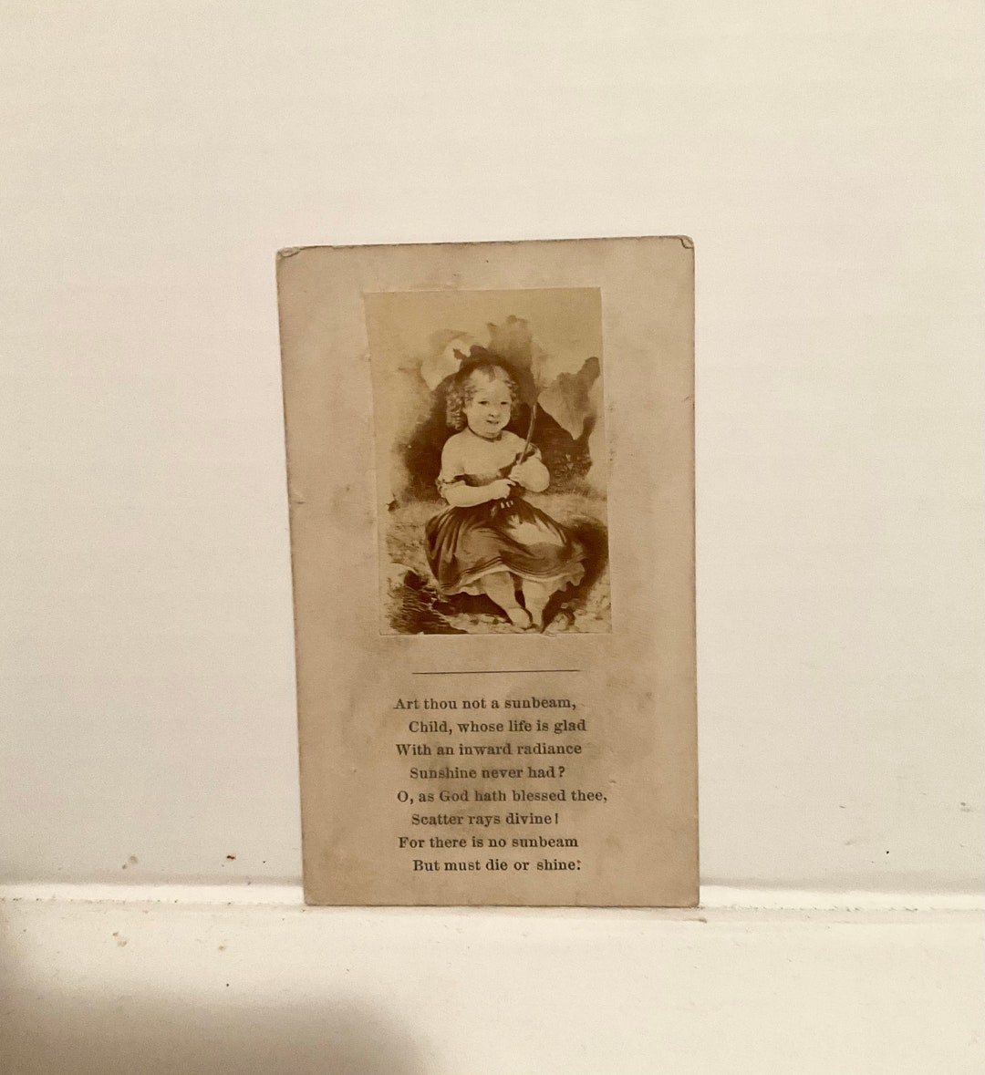 Antique 1800s Prayer Card - Etsy