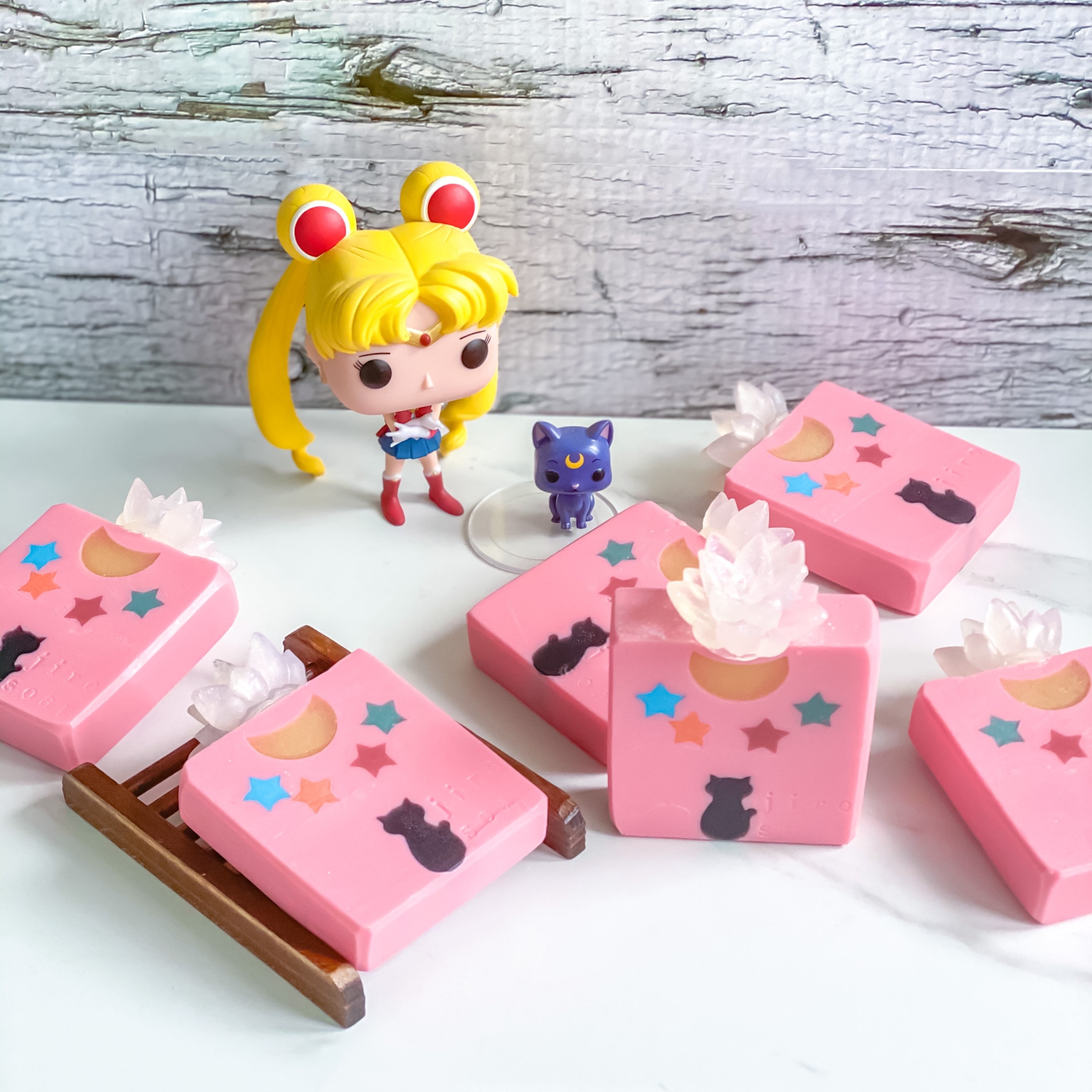 Handmade Vegan Soap Sailor Mew | Citrus & Bonsai Scent | Christmas ...