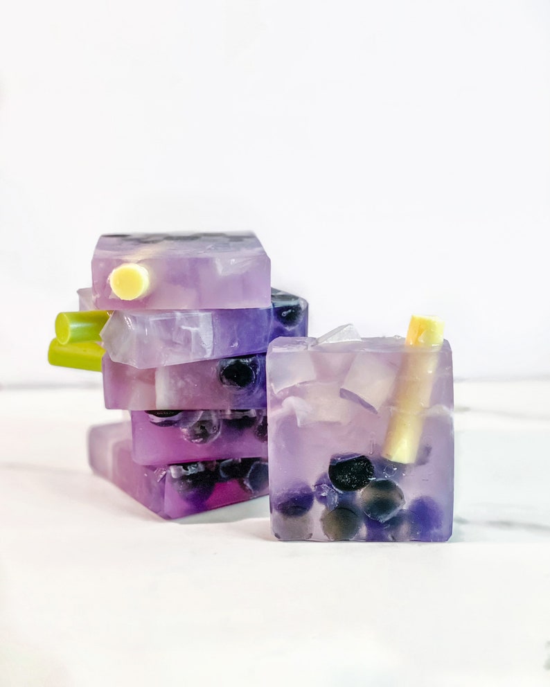 Taro Boba Light Creamy Fragrance handmade Vegan Soap Boba - Etsy