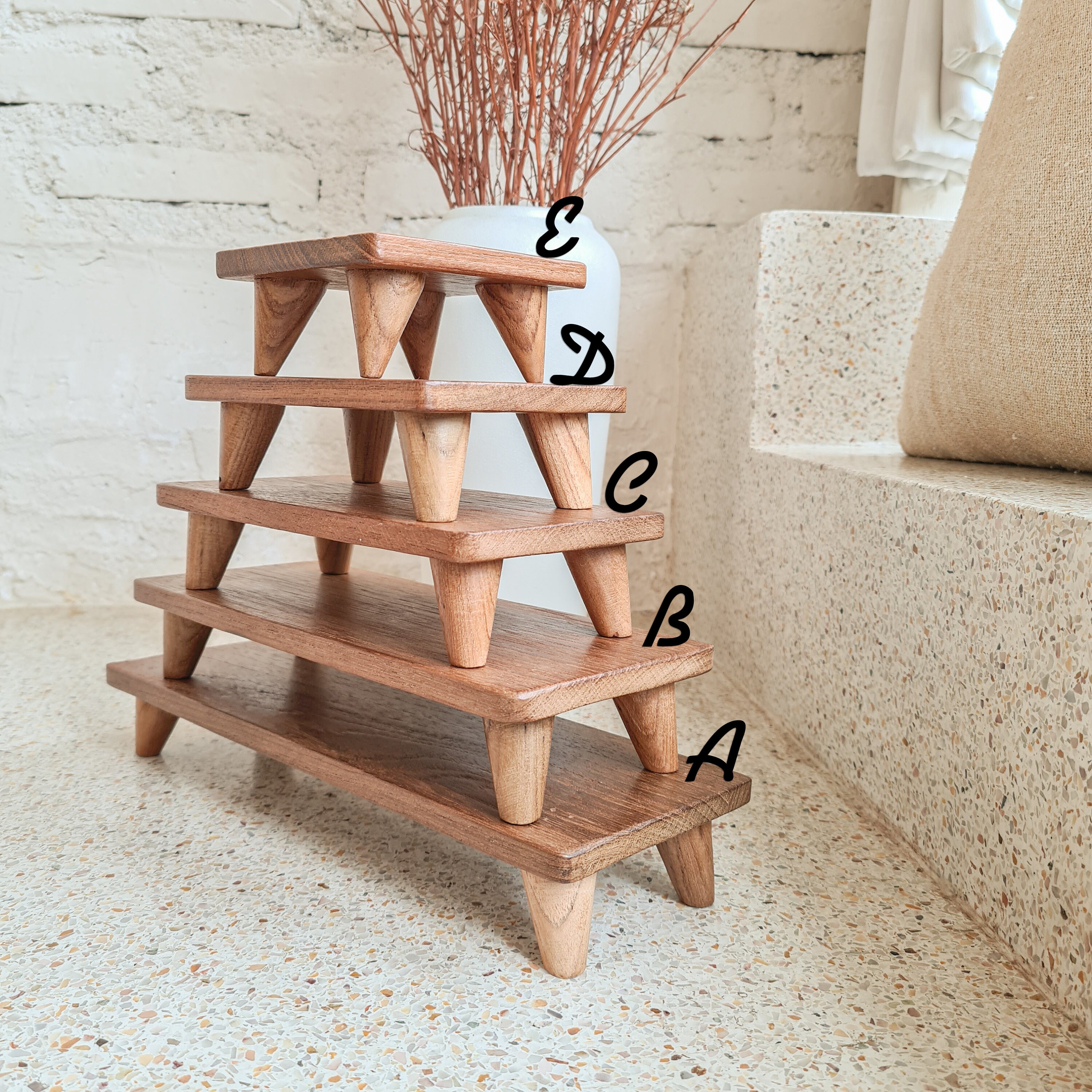 Set of 5 Wooden Table | Small Wooden Table | Wooden Furniture | Small ...